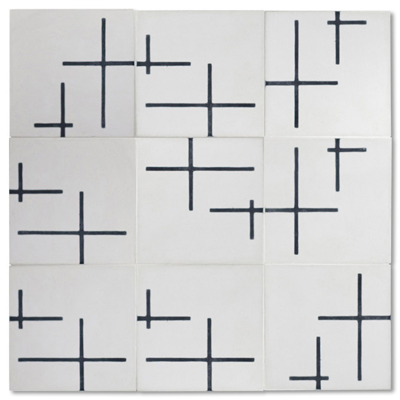 ANDO - Milk + Kohl - Handmade Moroccan Tiles - popham design
