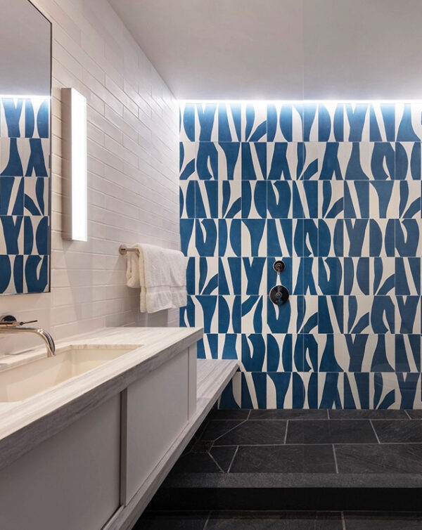 KELLY - Milk + Indigo - Handmade Moroccan Tiles - popham design