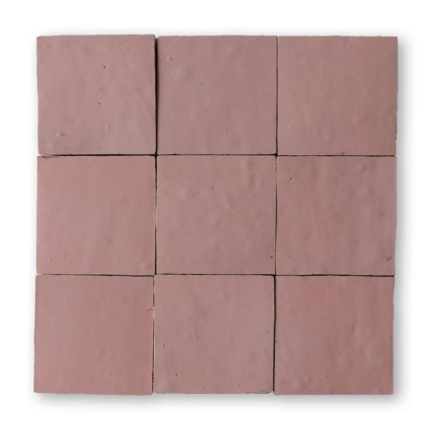 ZELLIGE 4x4 SQUARE - Dickinson - Handmade Moroccan Tiles - popham design