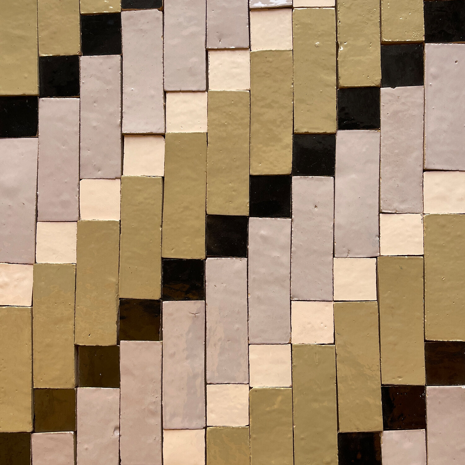 ZELLIGE DASH - Snow - Handmade Moroccan Tiles - popham design