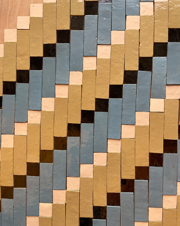 ZELLIGE DASH - Nile - Handmade Moroccan Tiles - popham design