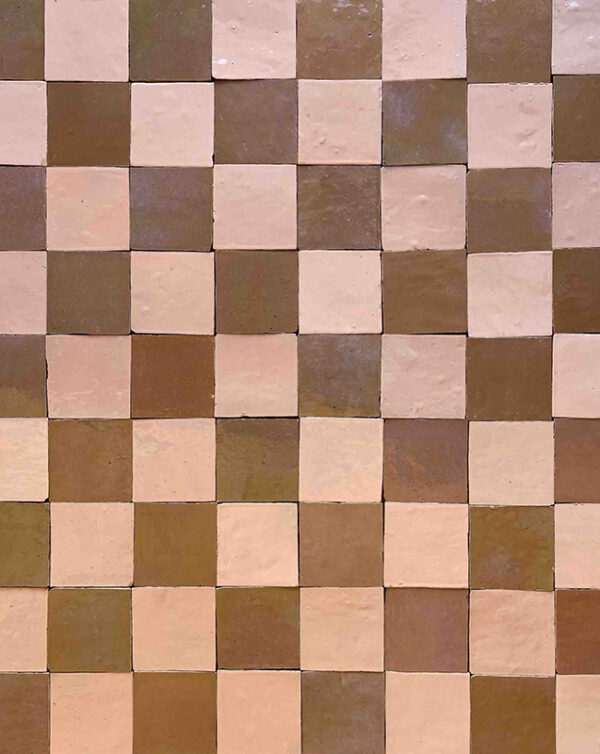ZELLIGE 4x4 SQUARE - Dickinson - Handmade Moroccan Tiles - popham design